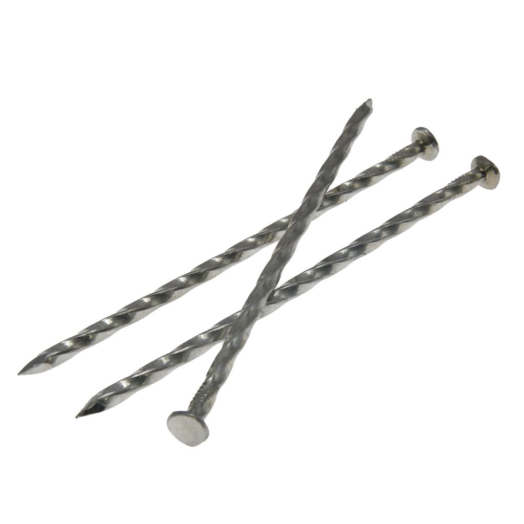 SYNTHETIC TURF SPIRALED NAILS 125MM (50 PACK) | Daisy's Garden Supplies